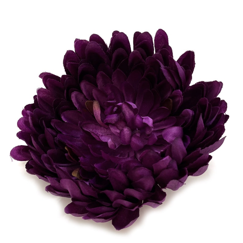 Purple Mum - Artificial Flowers, Silk Flower - Etsy
