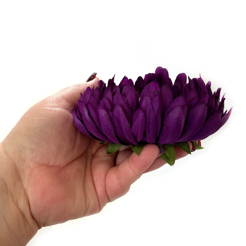 Purple Mum - Artificial Flowers, Silk Flower - Etsy