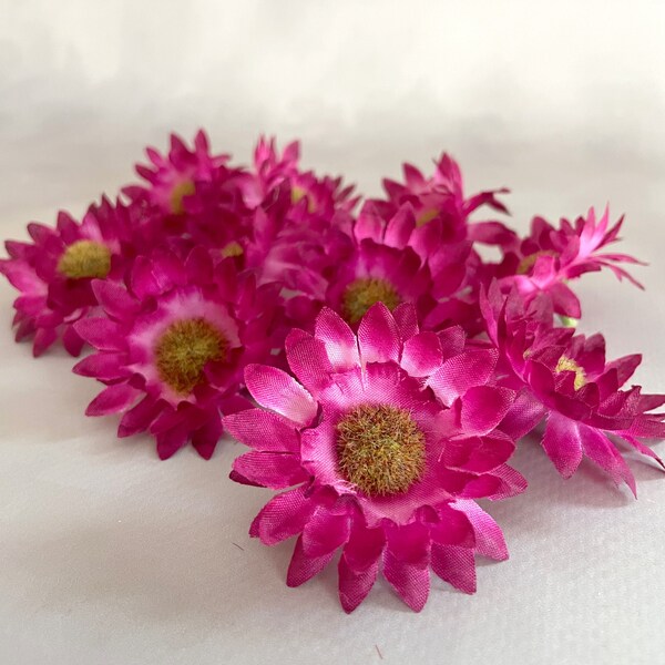Artificial Straw Flowers - Etsy
