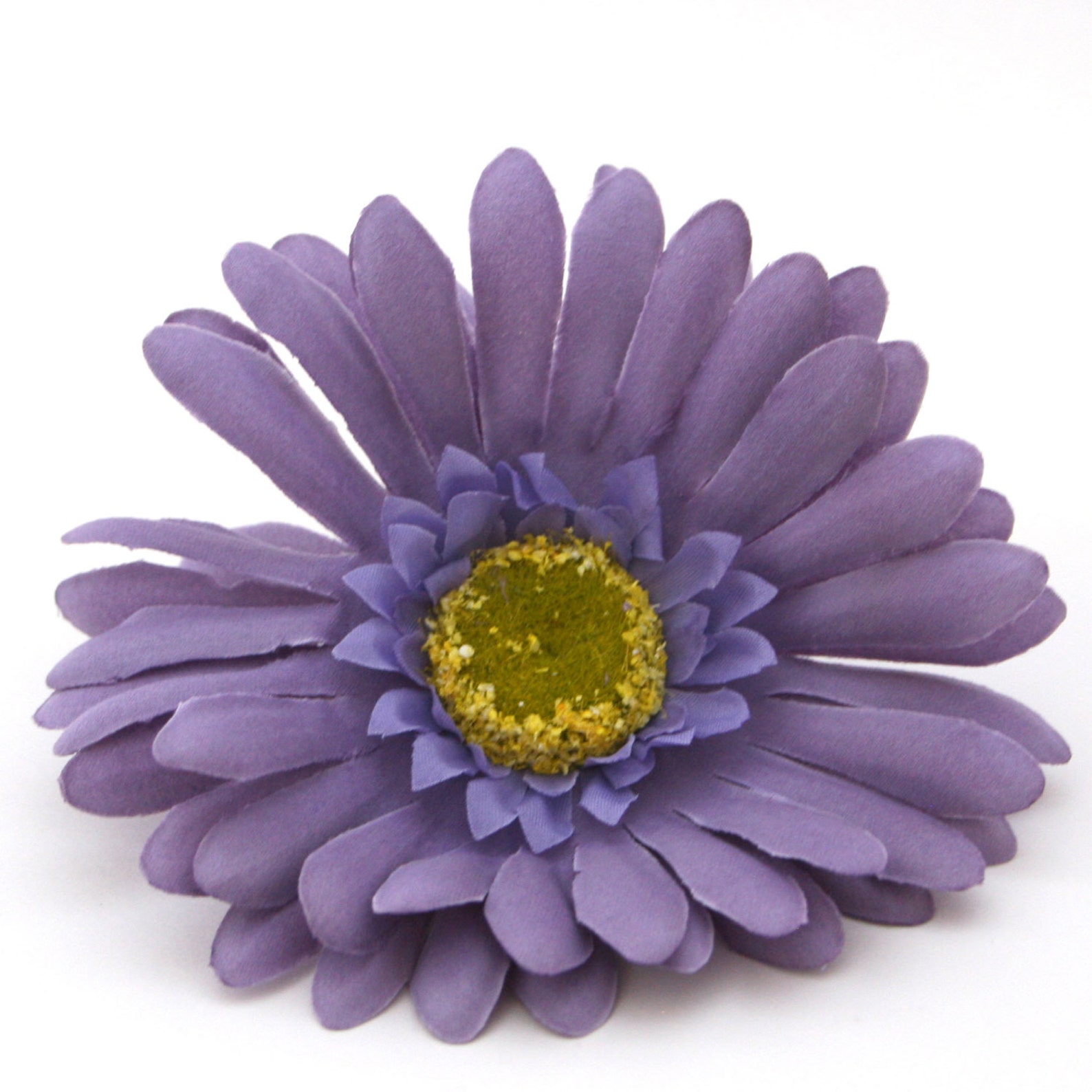 2 Lavender Silk Gerbera Daisies Artificial Flowers Silk | Etsy