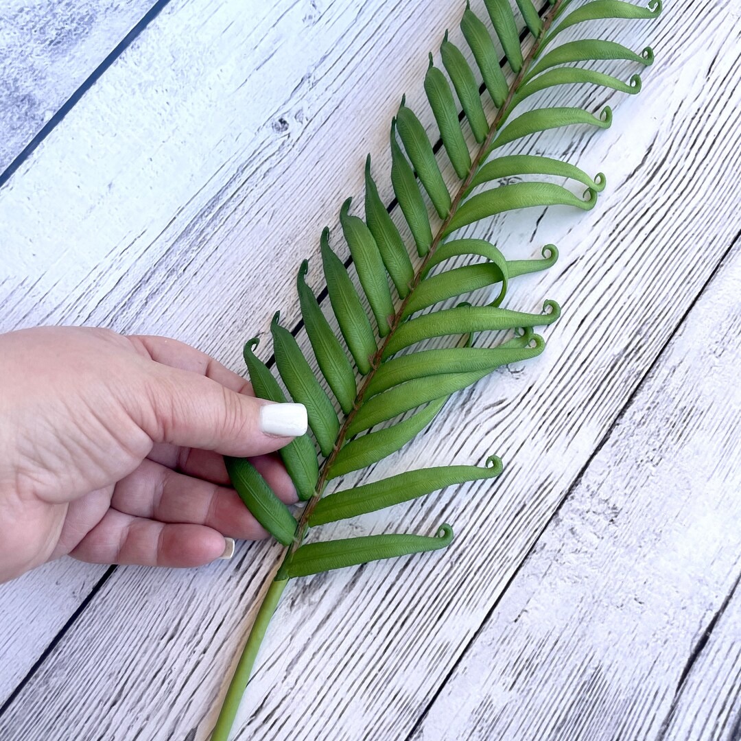 Real Touch Fern Stem 29 Inches Artificial Floral Leaves - Etsy
