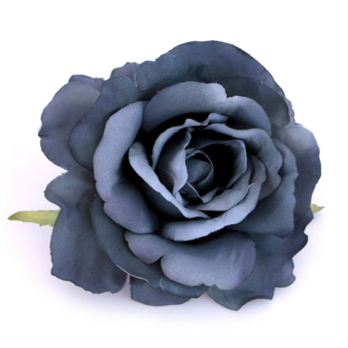 Smokey Blue Botanic Rose Silk Flowers Artificial Flowers - Etsy