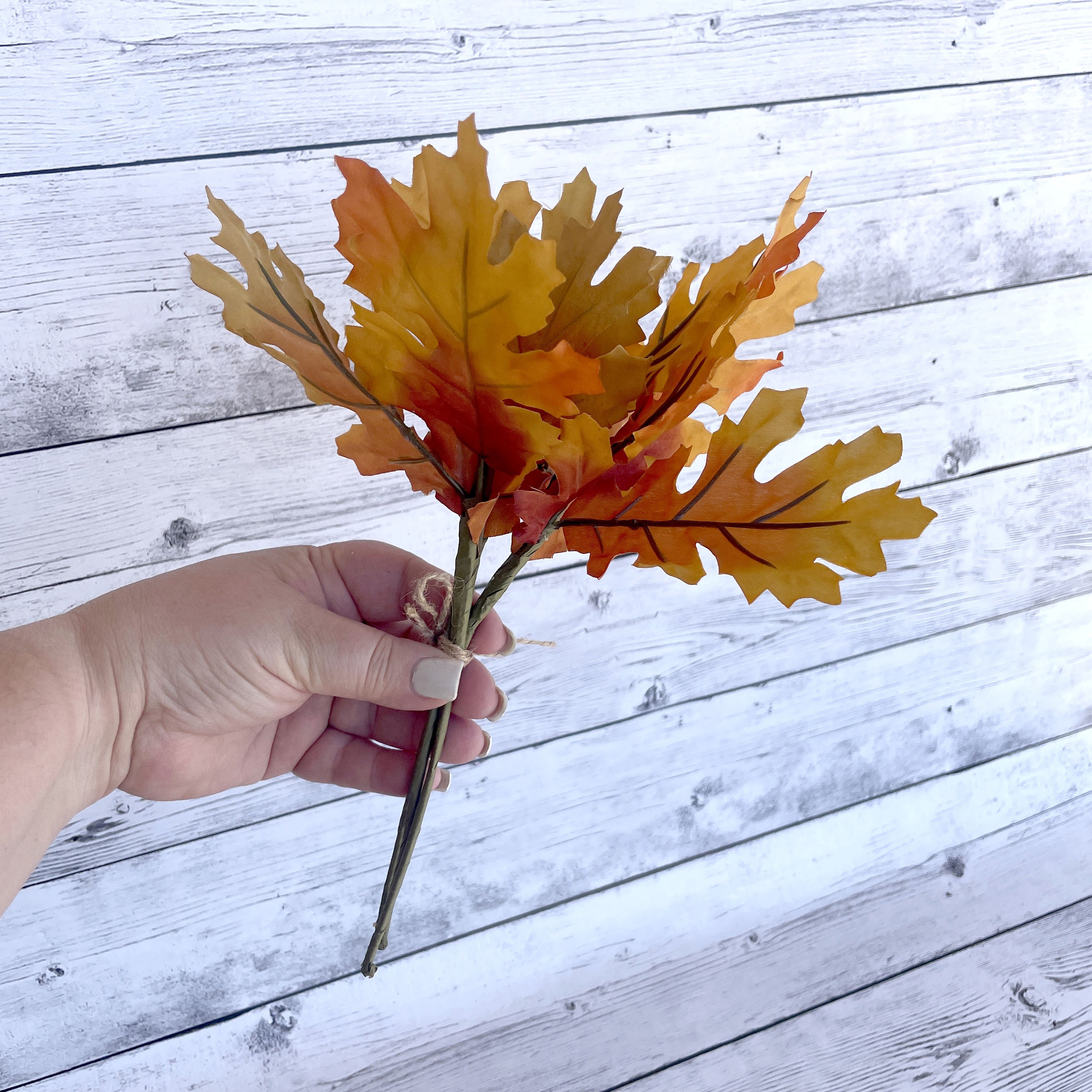 Fall Leaves Bundle Artificial Leaves - Etsy