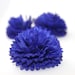 3 Royal Blue Cornflower - Artificial Flowers, Silk Flower - PRE-ORDER ...