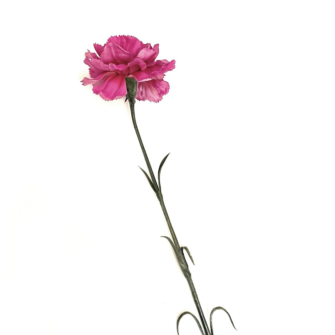 Real Touch Violet Carnation - Artificial Flowers - Available With or ...