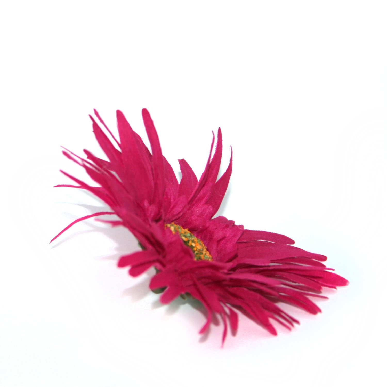 Hot Pink Gerbera Spider Daisy Artificial Flowers Silk - Etsy