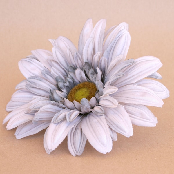 Gray Silk Flowers - Etsy