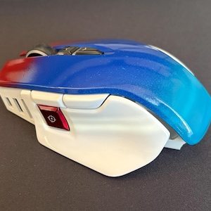 Custom Hand-painted M65 Corsair Gaming Mouse - Red, White, and Blue ...