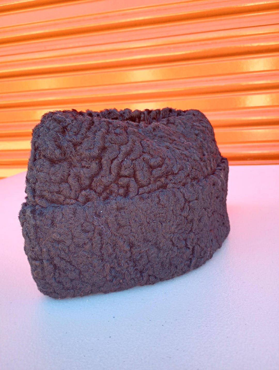 Vintage Karakul Hat Mens Jinnah Cap Fur Winter Cap - Etsy