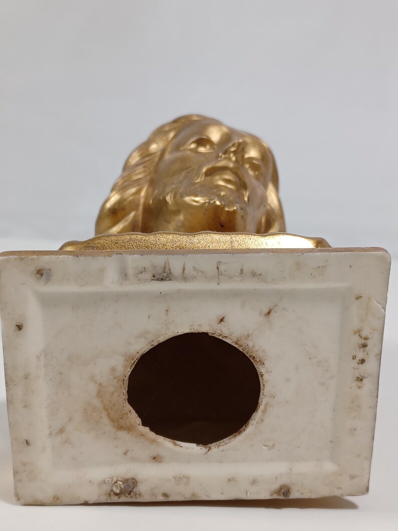 Jesus . Vtg. 6” Ceramic Jesus Bust Statue Figurine Religious -realy ...
