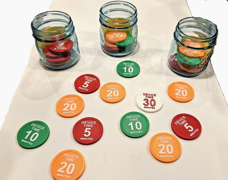 Tokens for Device Time - Etsy