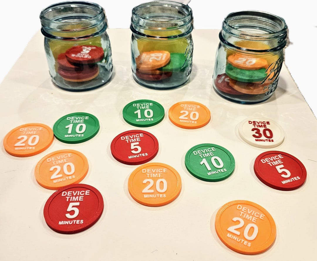 Tokens for Device Time - Etsy