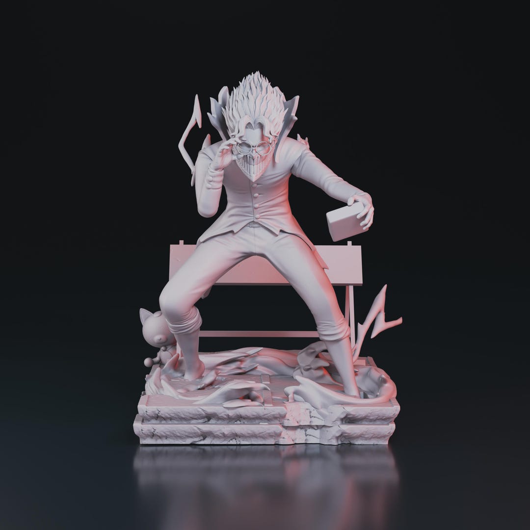 Okarun 3D STL Model Dandadan's Turbocharged Hero - Etsy