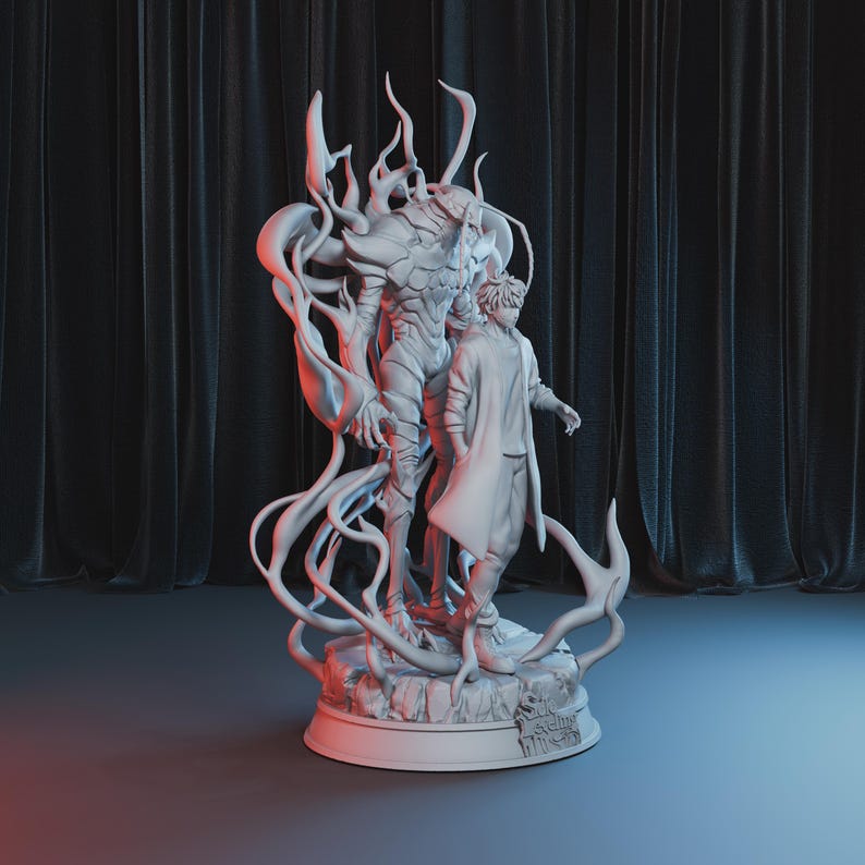 Beru & Sung Jin-woo 3D STL Model Exclusive for Solo Leveling Fans - Etsy