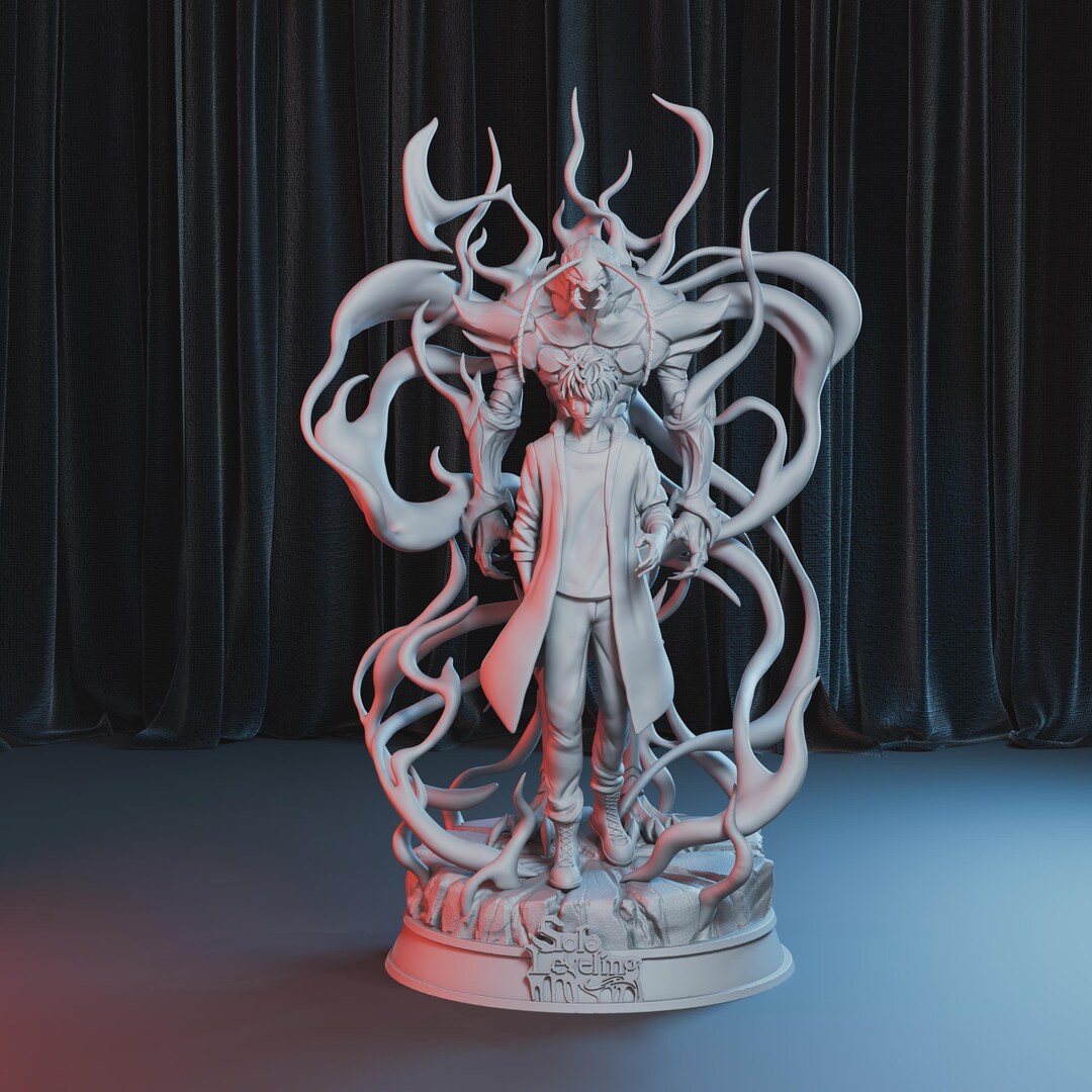 Beru & Sung Jin-woo 3D STL Model Exclusive for Solo Leveling Fans - Etsy