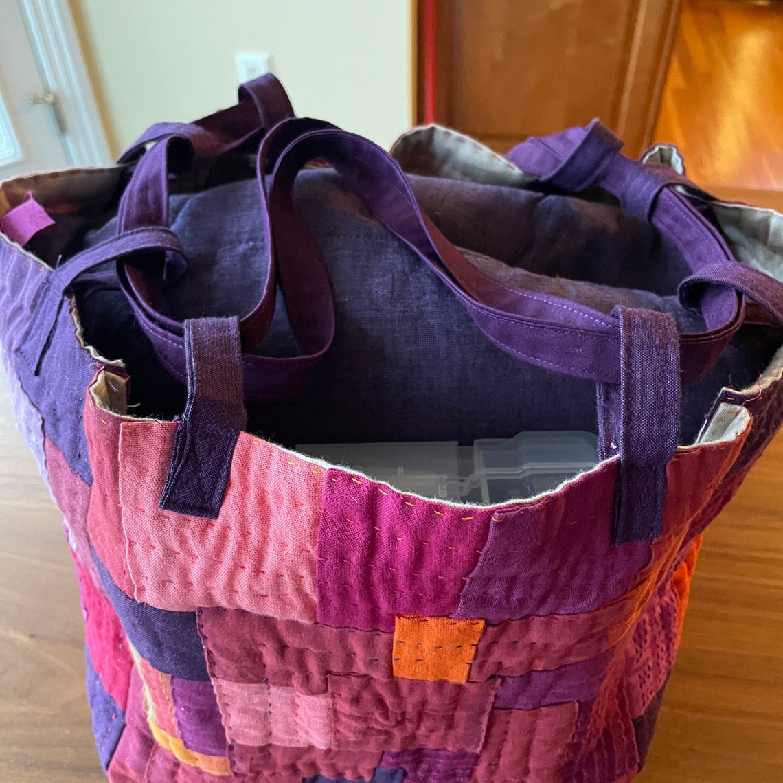 Kawandi Style Project Bag PDF Pattern - Etsy