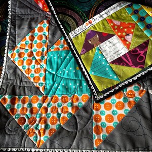 Rotation Quilt PDF Pattern by Dizzy Quilter, Fat Quarter Friendly - Etsy