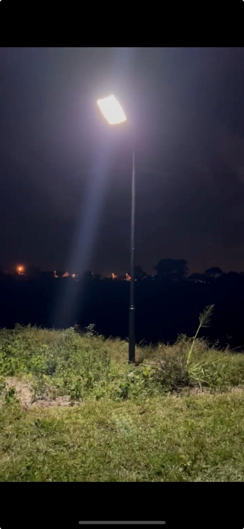 The Lunar Bearer: 20ft Split Light Poles for Outdoor Lighting - Easy ...