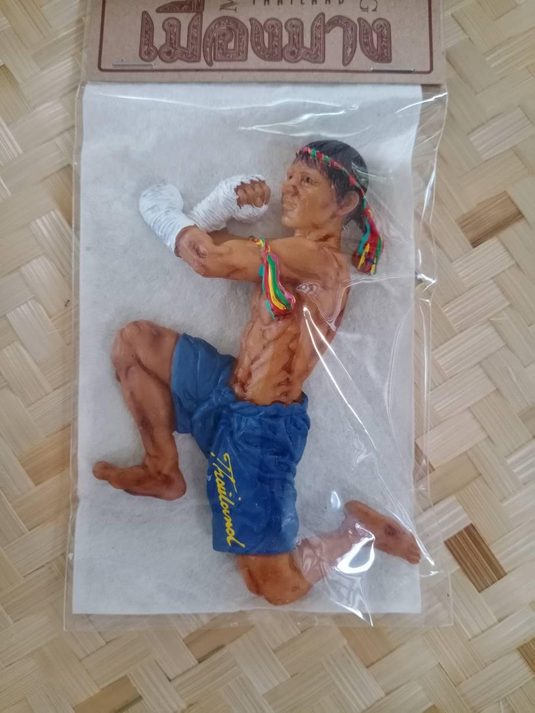 Muay Thai Boxer Fridge Magnet – Traditional Thai Boxing Souvenir With ...
