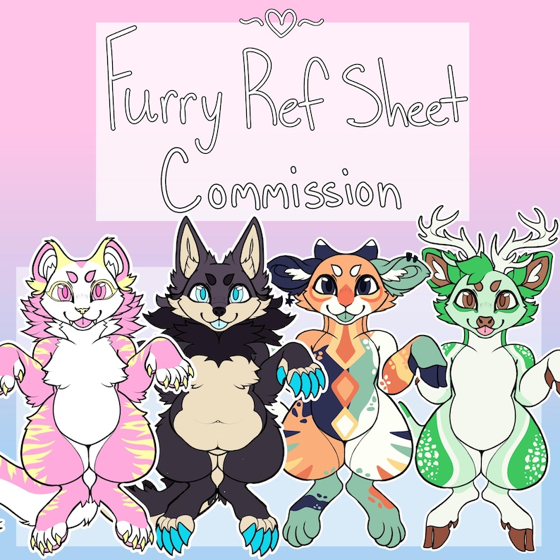 Ref Sheet Commission [check Desc.] - Etsy