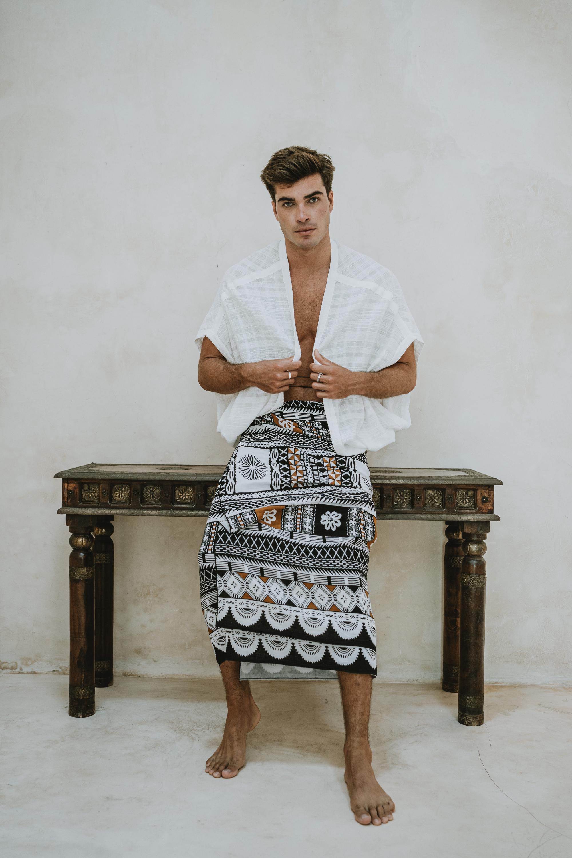 Fiji Tapa Cloth Pareo - Sarong - Beach Blanket - Kapa Cloth - Hand ...