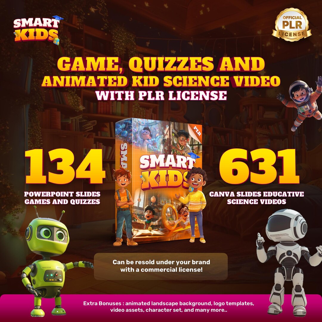 Limited Stock - Kid's Game, Quizzes and Animated Kid Science Video With ...