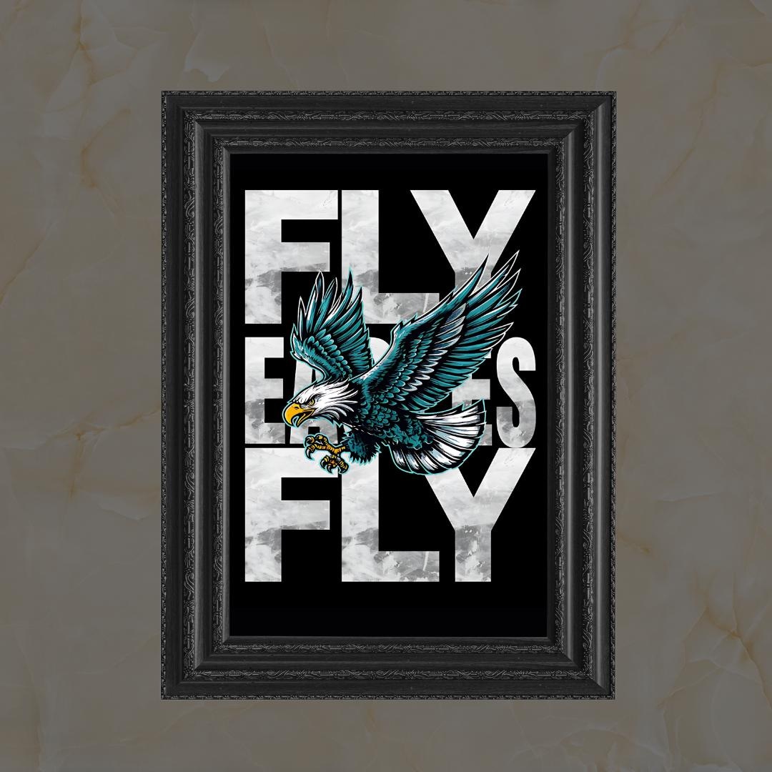 Fly Eagles Fly Print | Digital Files | Philadelphia Eagles | Football ...