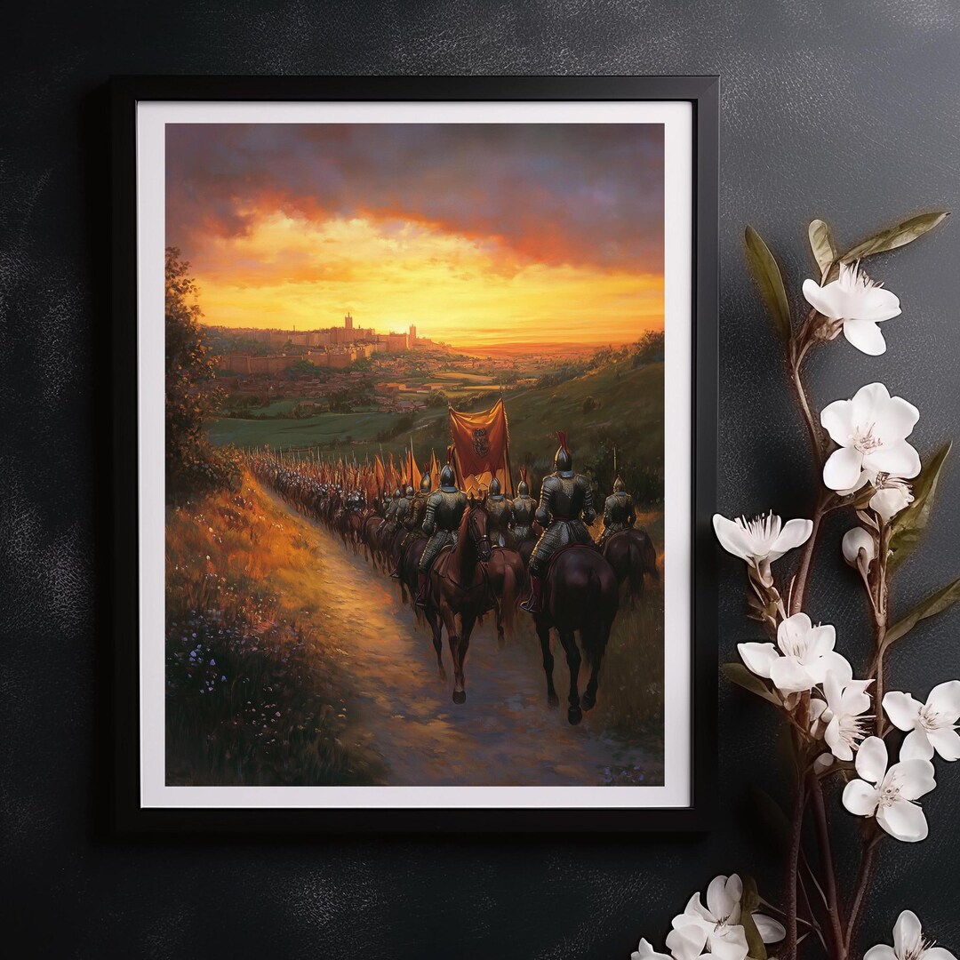 Medieval Battle Painting, Renaissance Painting, Renaissance Artwork ...
