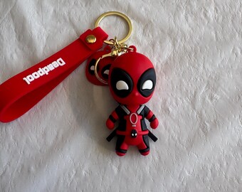 Deadpool Key Chain - Etsy