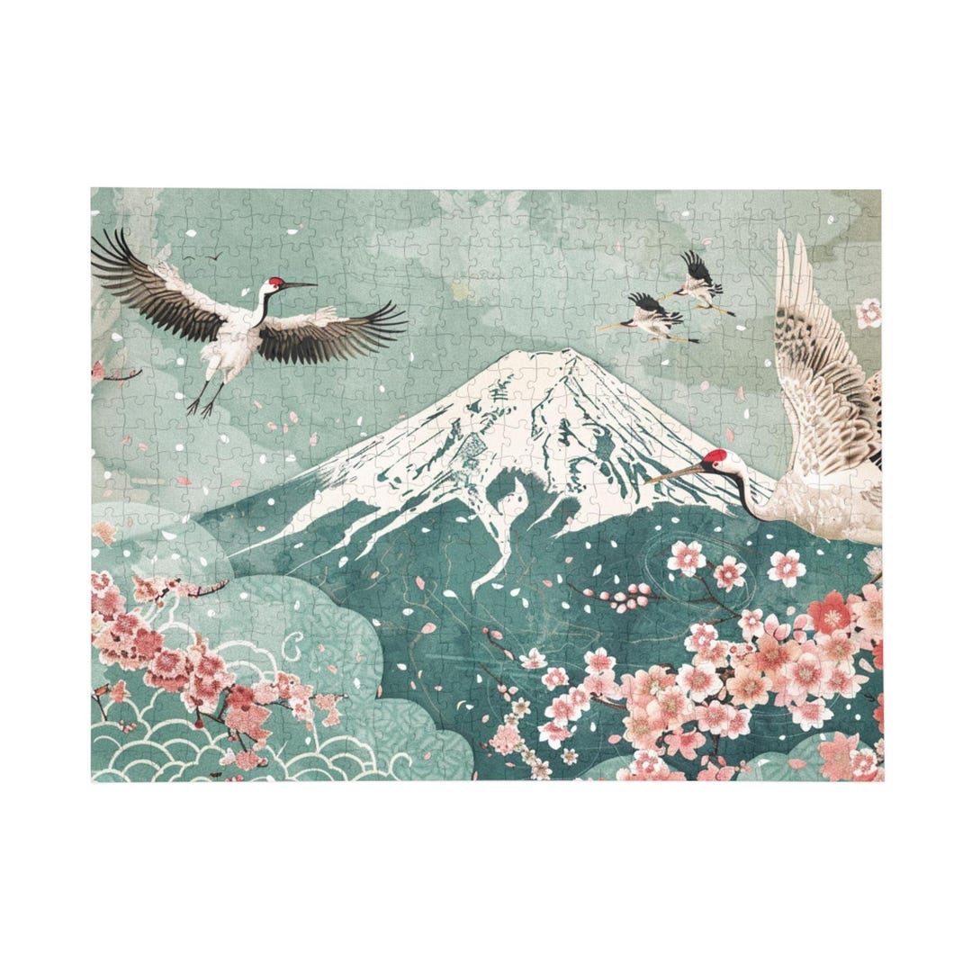 Ukiyoe Style Beauty of Japan Puzzle (96, 252, 500, 1000-piece) - Etsy