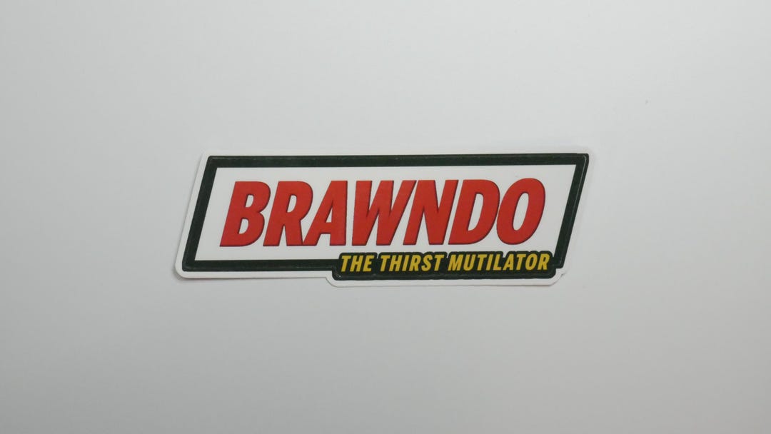 Brawndo the Thirst Mutilator Sticker - Etsy