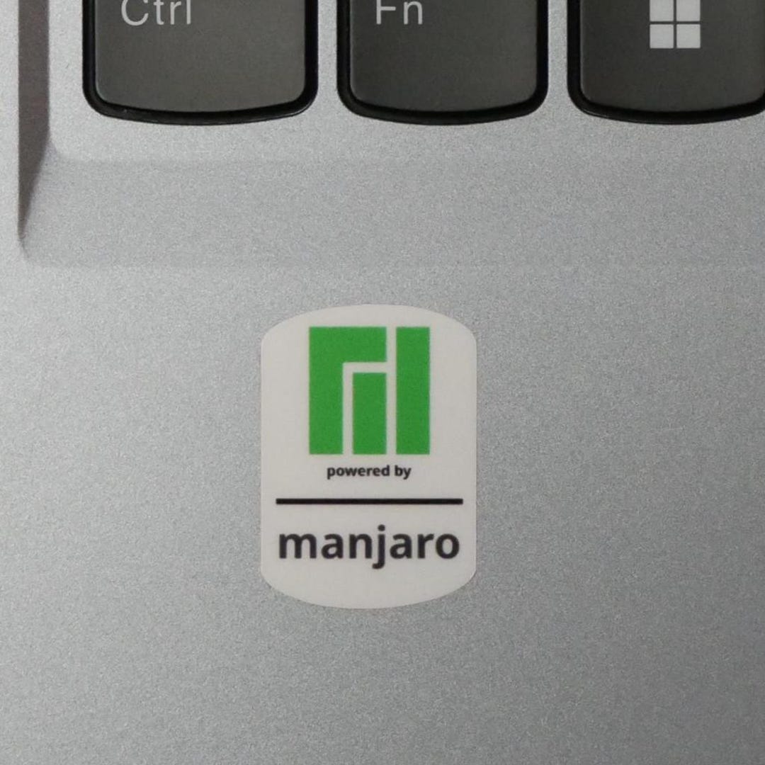 Manjaro Linux Sticker – Waterproof & Uv-proof Vinyl Laptop, PC Case ...