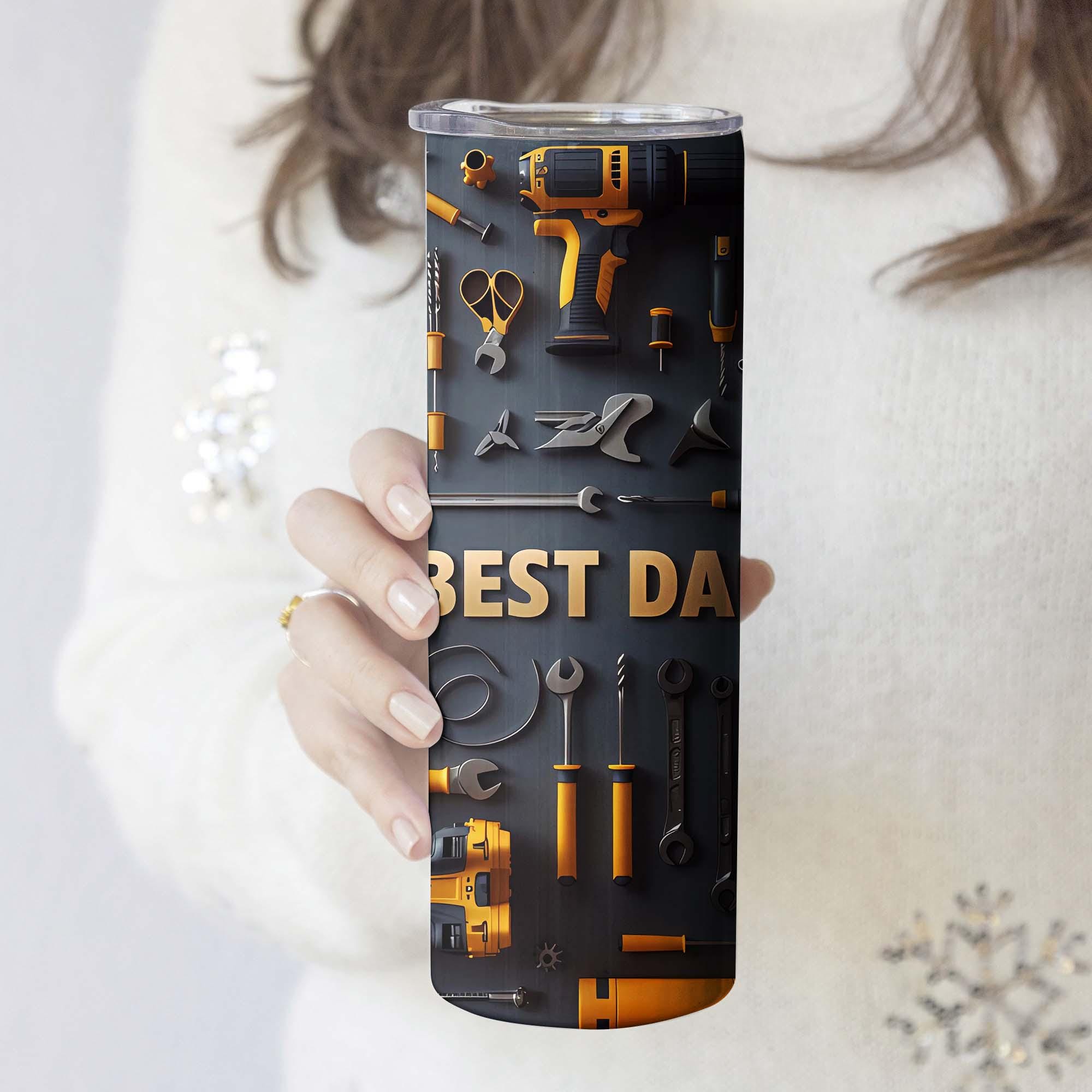 Best Dad 20 Oz Tumbler Wrap, Best Dad Tumbler PNG, Best Dad Tumbler ...