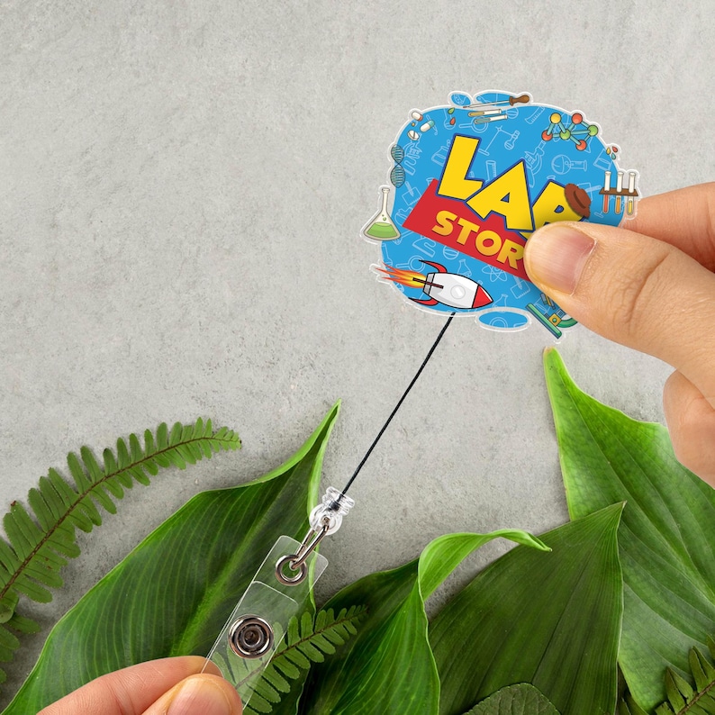 Custom Lab Week 2026 Badge Reel, Lab Team & Assistant Med Lab Tech MLT ...