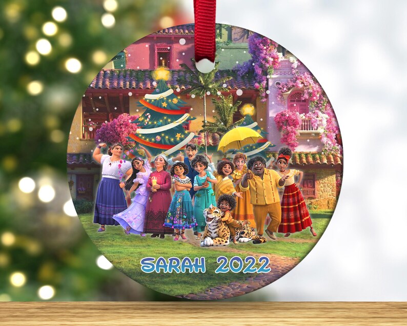 Encanto Family Christmas Ornament 2025, Personalized Disney Tree Decor ...