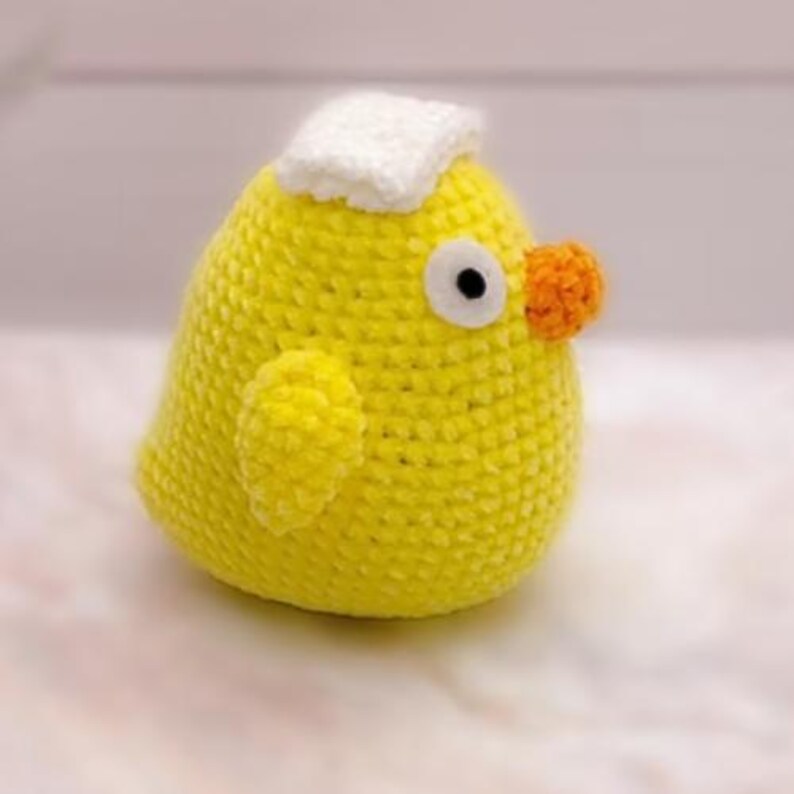 Crochet PATTERN - Baby Chick Amigurumi, Cute Chick Tutorial PDF - Etsy