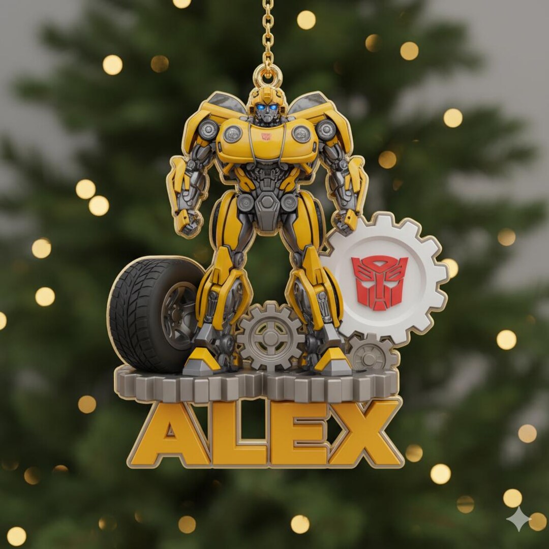 Transformers Bumblebee Christmas Ornament/optimus Prime Autobots ...