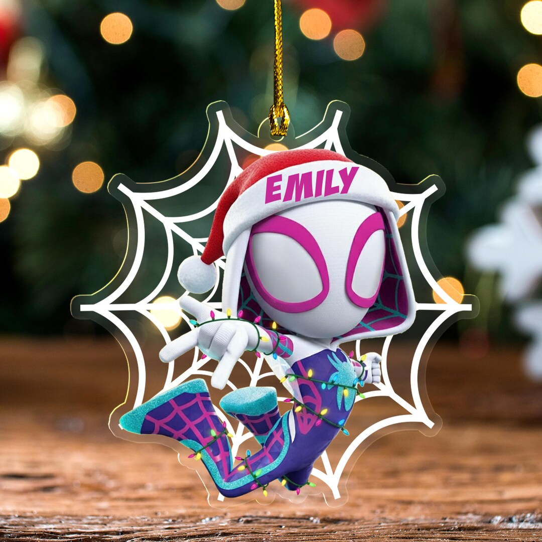 Personalized Spidey and His Amazing Friends Cutout Ornament/spidey ...