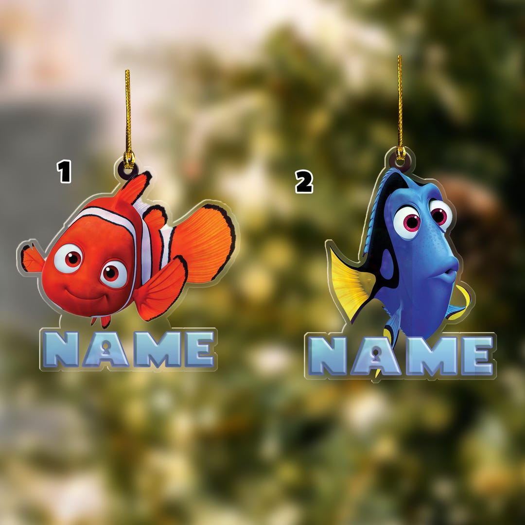 Finding Nemo Dory Christmas Ornament/disney Nemo Ornament/finding Dory ...