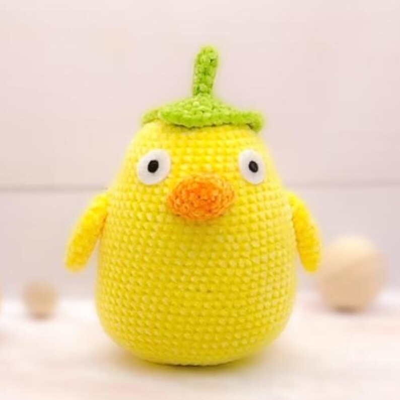 Crochet PATTERN - Baby Chick Amigurumi, Cute Chick Tutorial PDF - Etsy