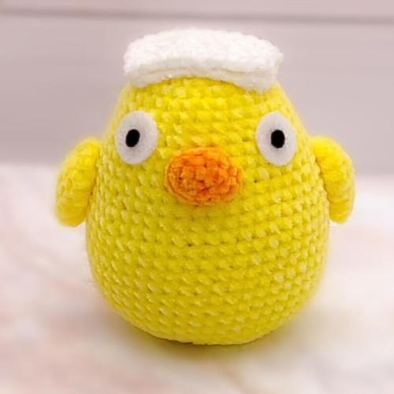Crochet PATTERN - Baby Chick Amigurumi, Cute Chick Tutorial PDF - Etsy
