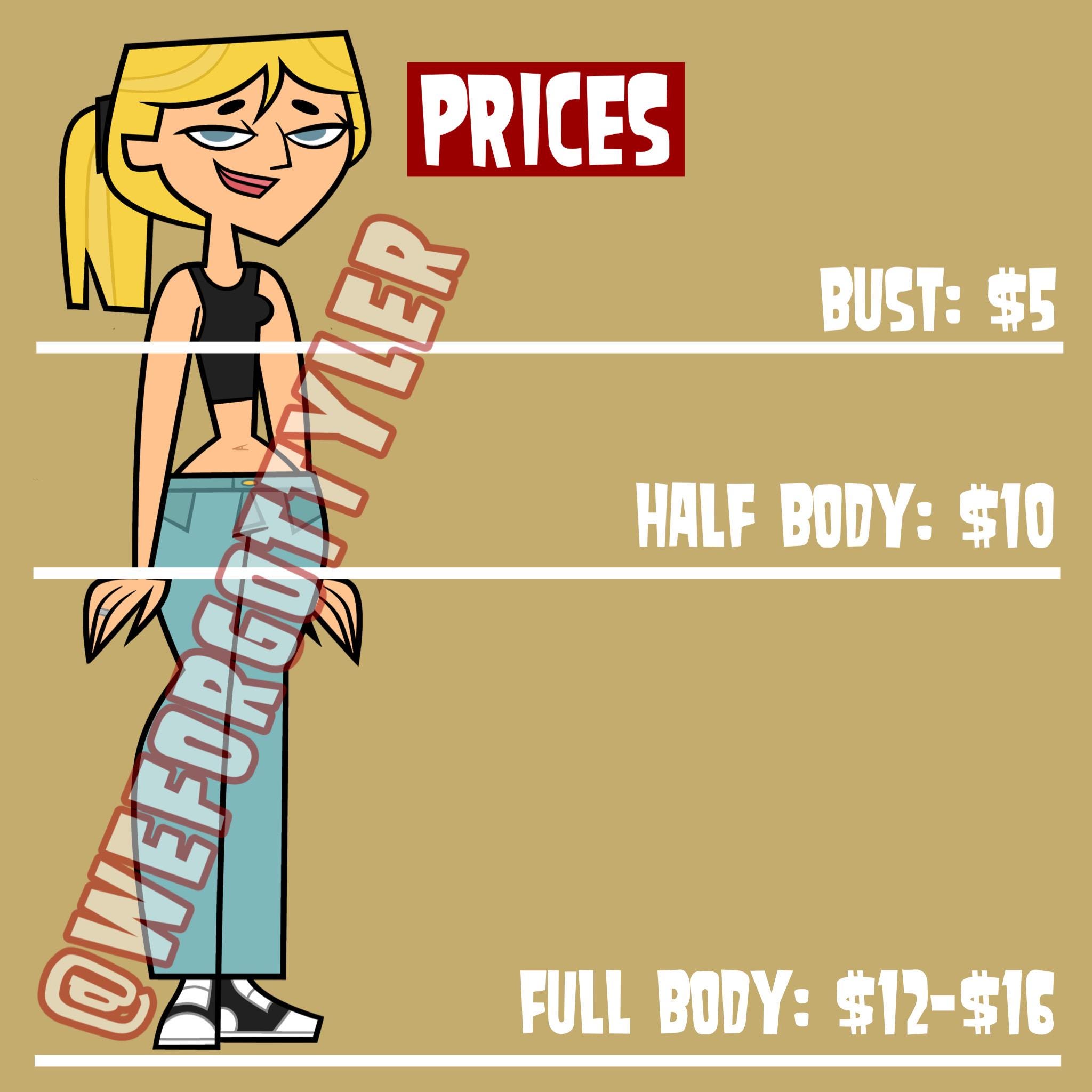 Custom Total Drama Character - Etsy