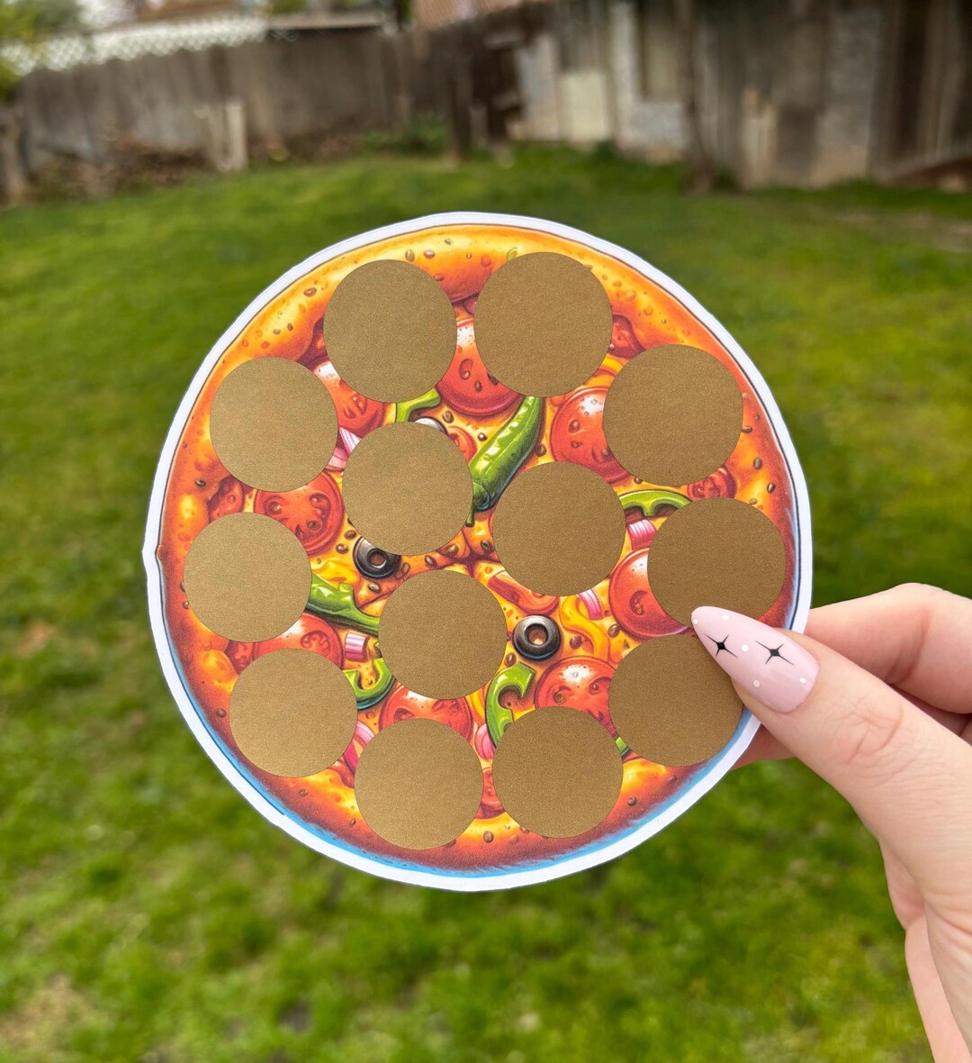 Pizza Scratch off Savings Challenge | A5 | Savings Challenge - Etsy