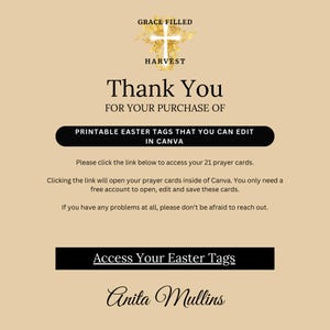 Printable Easter Gift Tags | Gift Tags | Party Supplies | Editable Gift ...