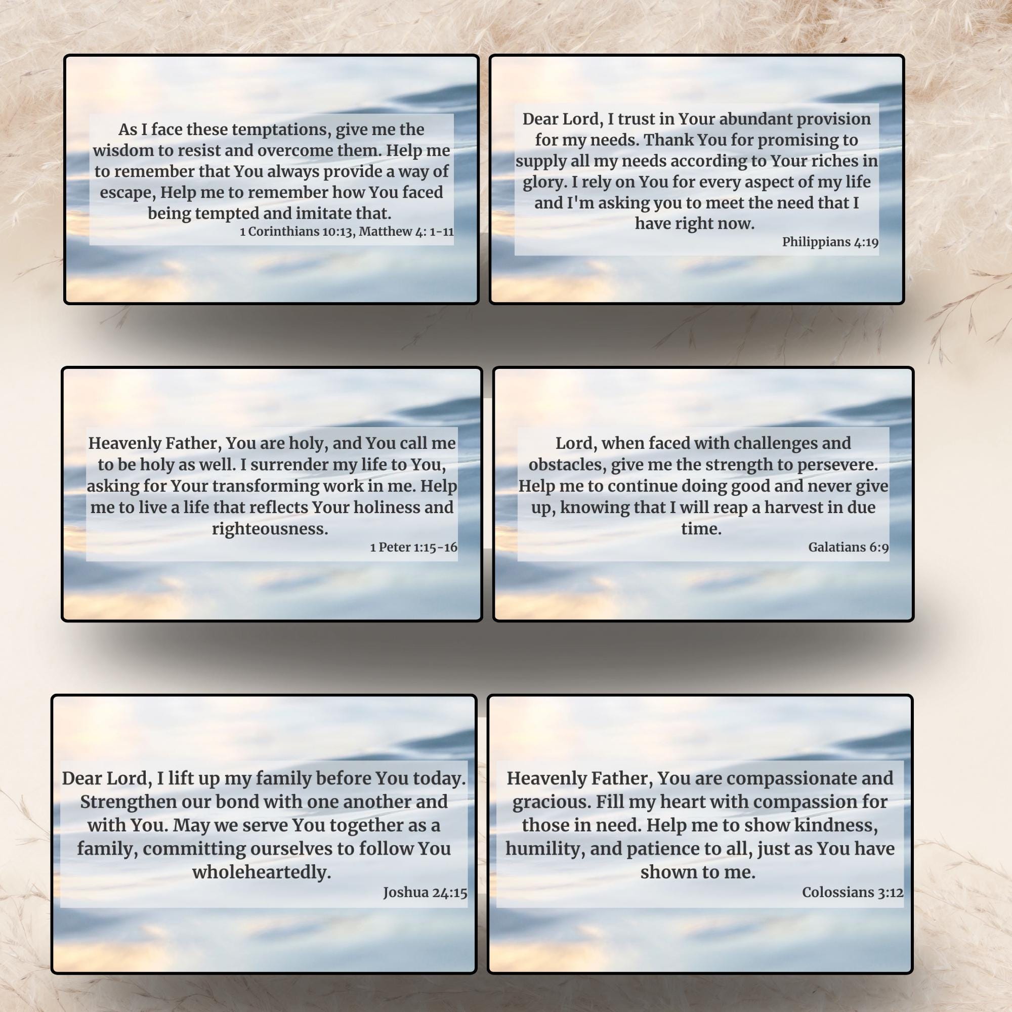 Printable Bible Scripture Digital Download, Bible Verse Cards ...