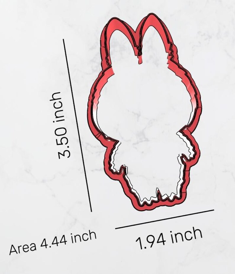 Labubu Cookie Cutter Stl File - Etsy UK