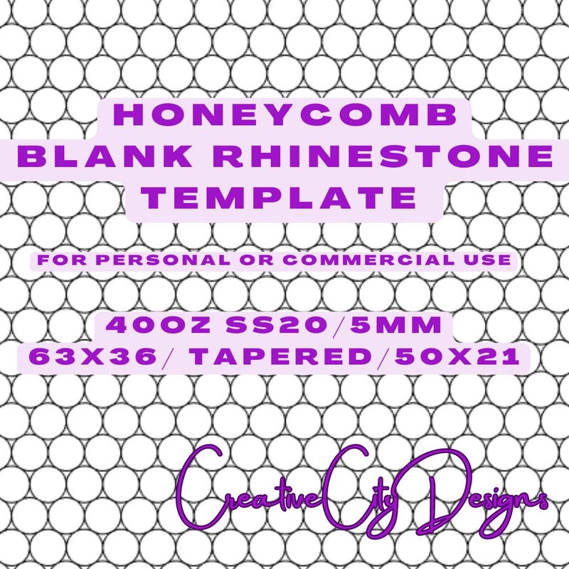 Rhinestone Templates 40oz - Etsy