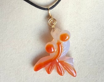 Goldfish Necklace - Etsy