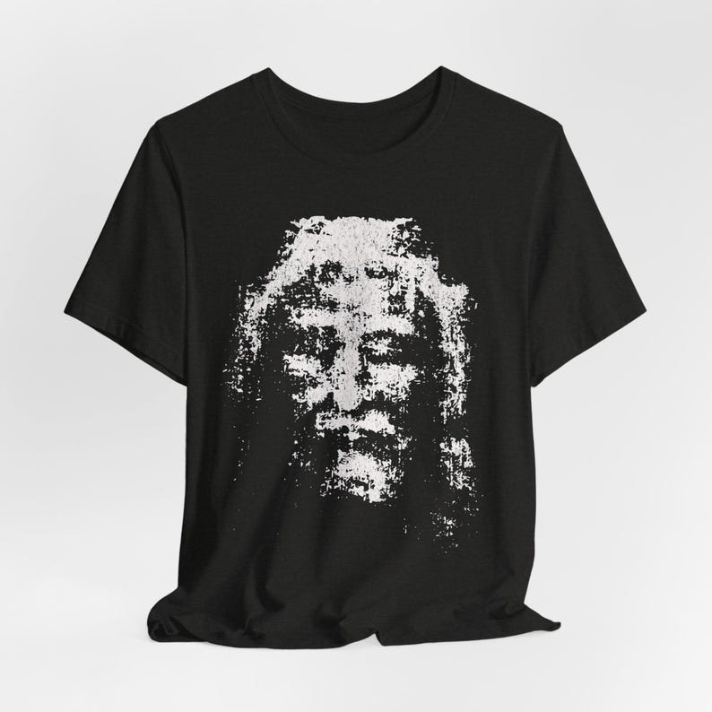 Christian Shroud of Turin Unisex Tee Shirt, Jesus Face Bella Canvas ...