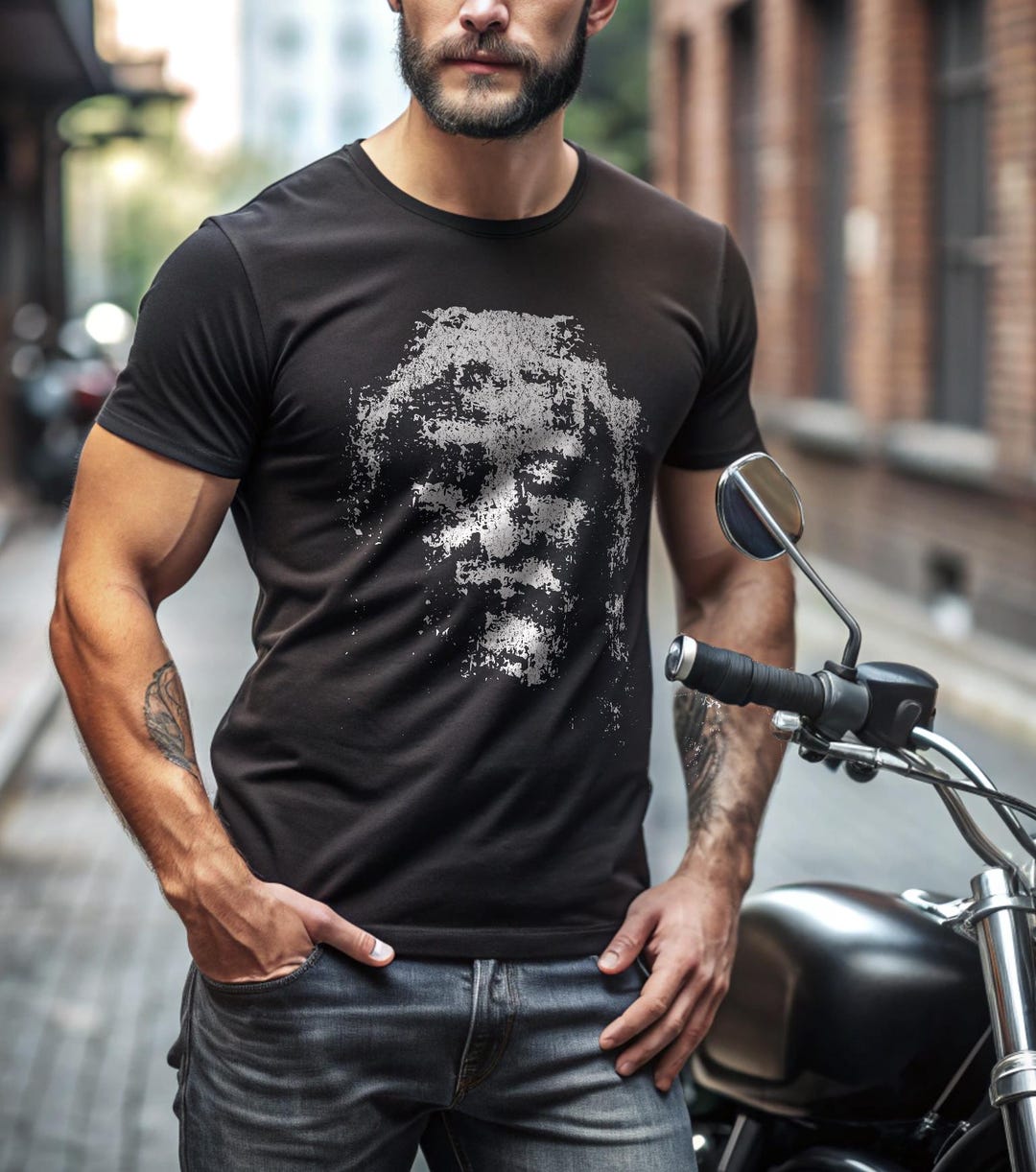 Christian Shroud of Turin Unisex Tee Shirt, Jesus Face Bella Canvas ...